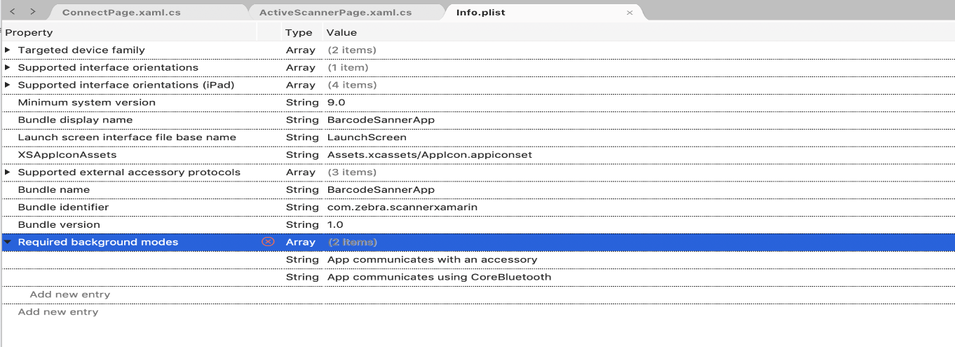 Xamarin Wrapper for Scanner SDK - Programmer's Guide - Zebra Technologies