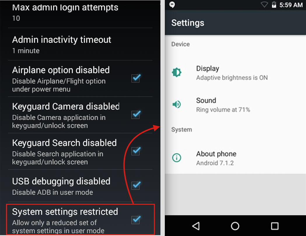 Zebra EHS Advanced Settings - Zebra Technologies TechDocs