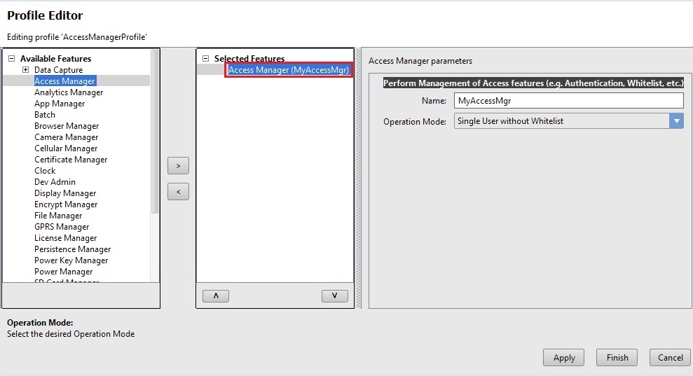 Controlling App Access using Access Manager - TechDocs