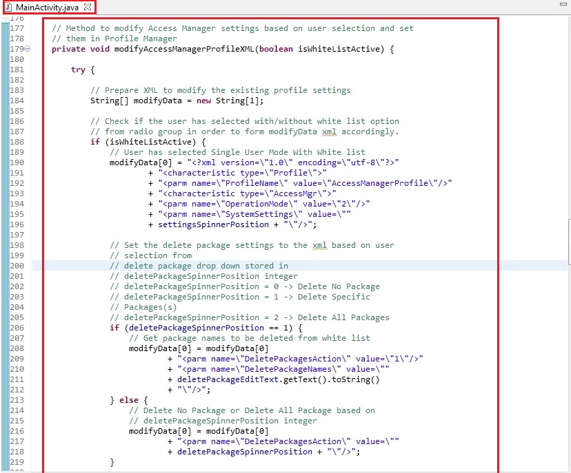 Controlling App Access using Access Manager - TechDocs