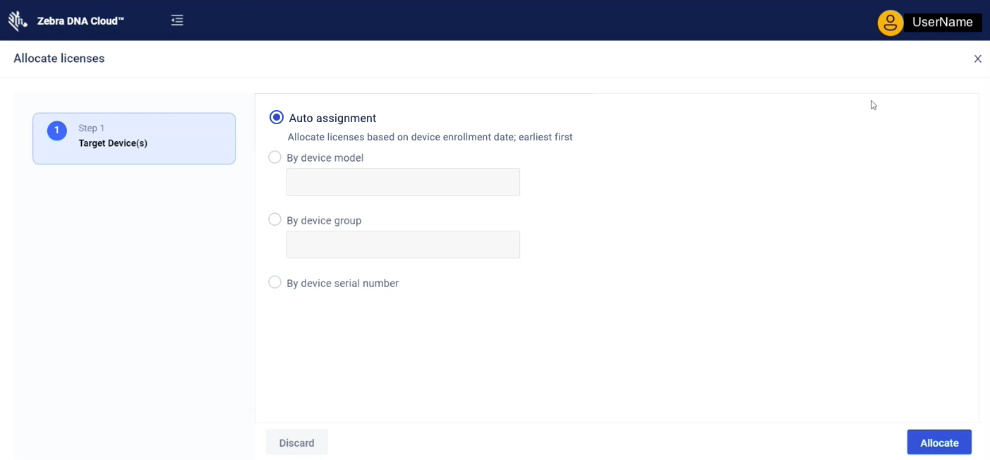 Zebra DNA Cloud Licensing - TechDocs