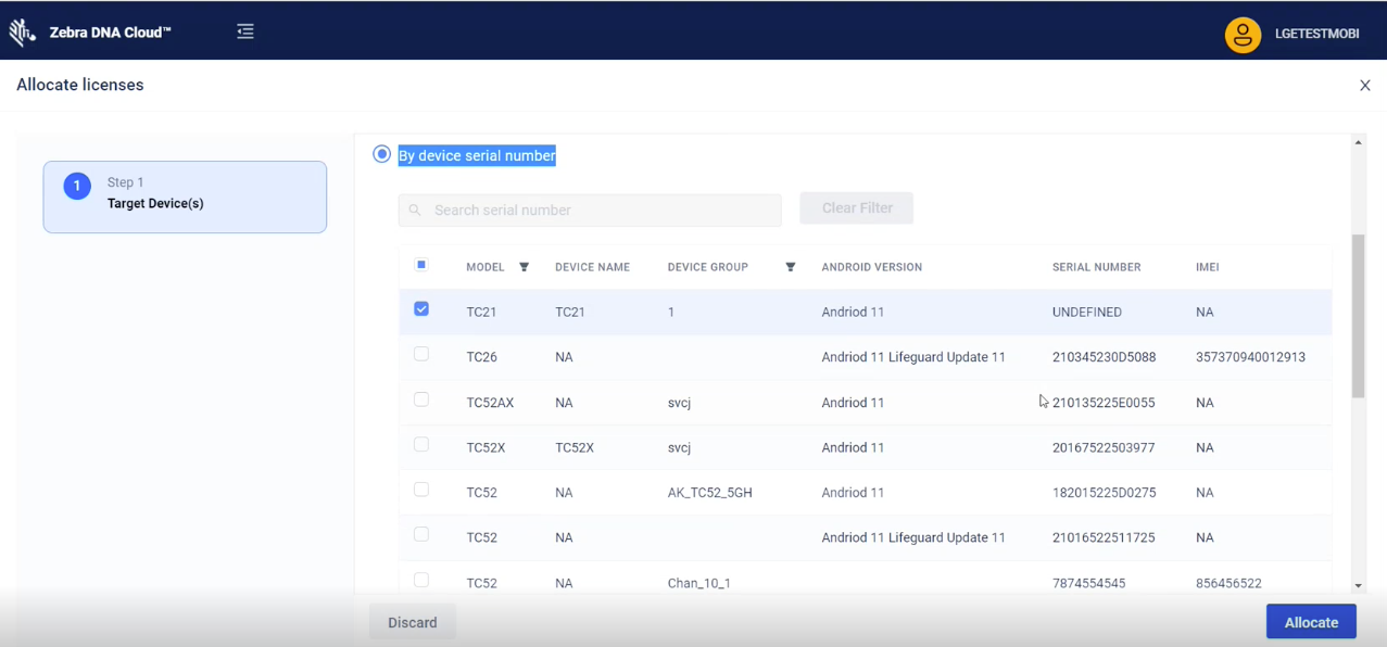 Zebra DNA Cloud Licensing - TechDocs